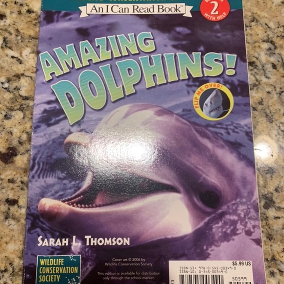 Scholastic | Toys | Amazing Sharksamazing Dolphins Flip Over Book ...